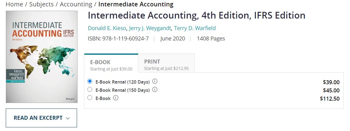 كتاب كيسو اخر اصدار intermediate accounting ifrs 4th edition - عرب ويب سوفت
